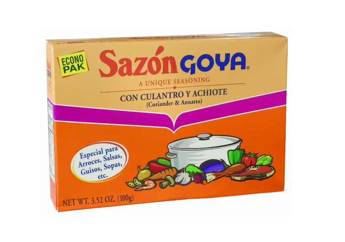 Goya Sazon Culantro y Achiote 3.52 oz – Canasta Express