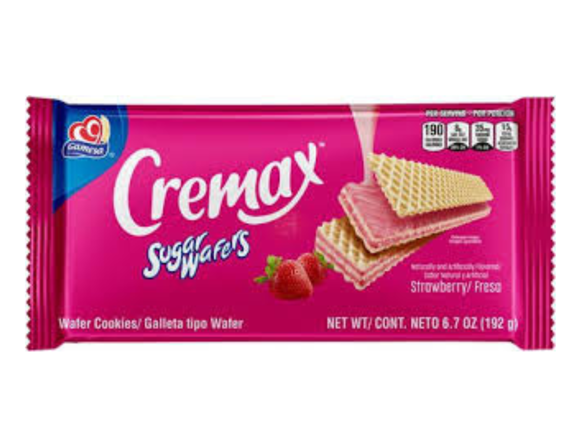 Gamesa Cremax Wafers Fresa 6.7 oz – Canasta Express