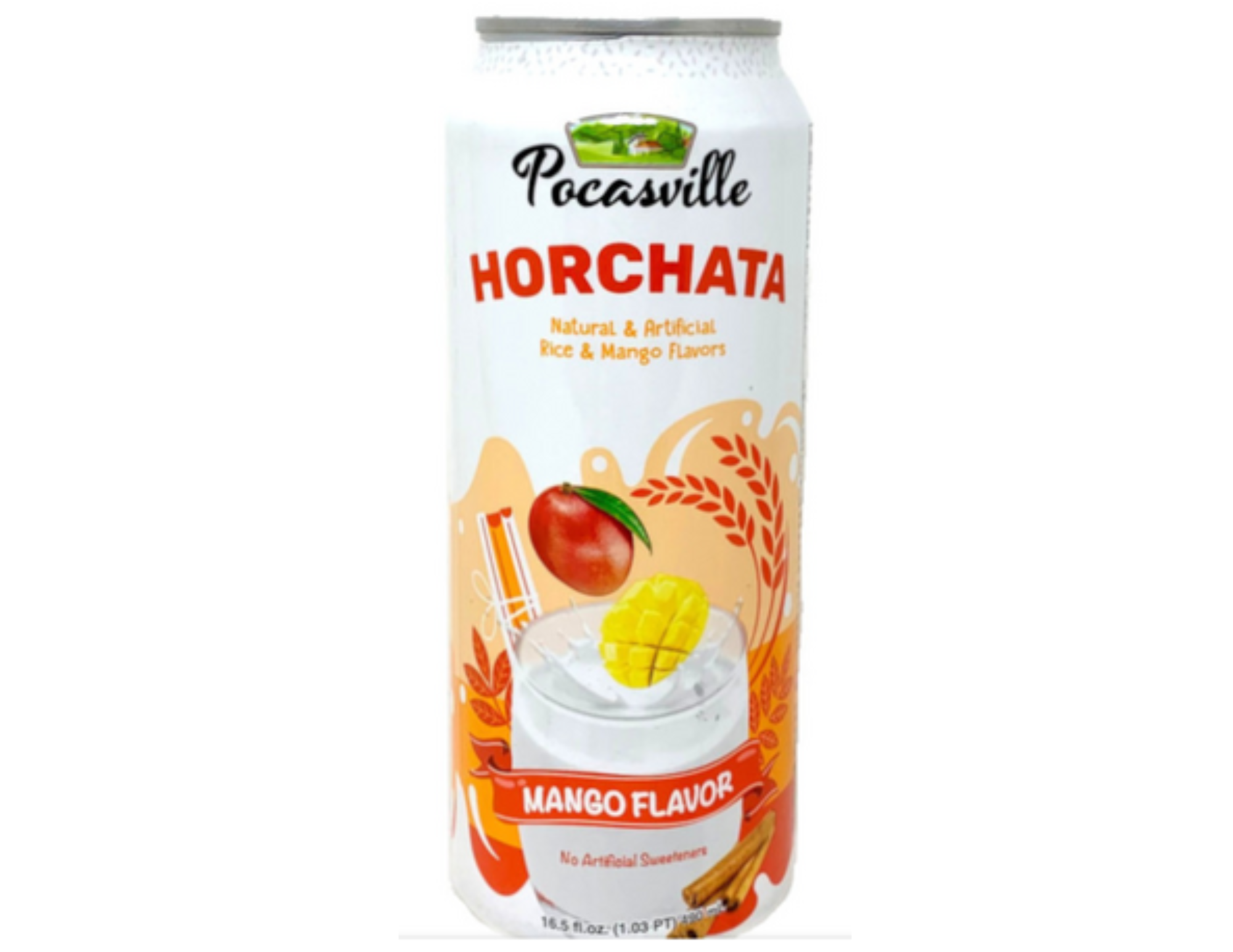 Pocasville Horchata Drink Mango 487 ml – Canasta Express