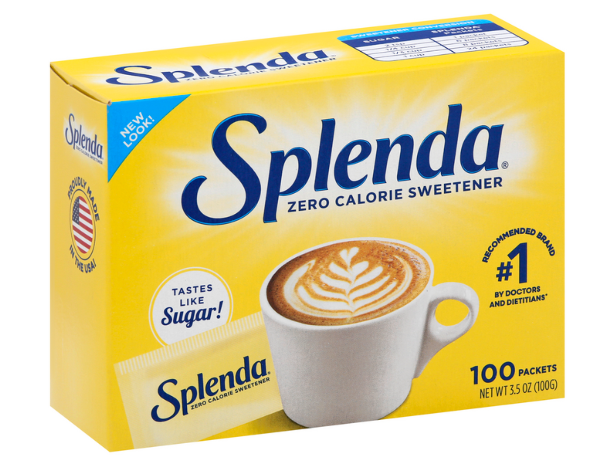 Splenda No Calorie Sweetener 100 ct – Canasta Express