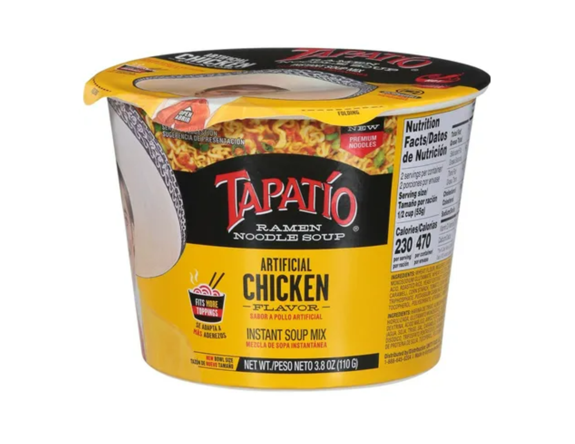 Tapatio Sopa Instantanea Chicken 3.8 oz – Canasta Express
