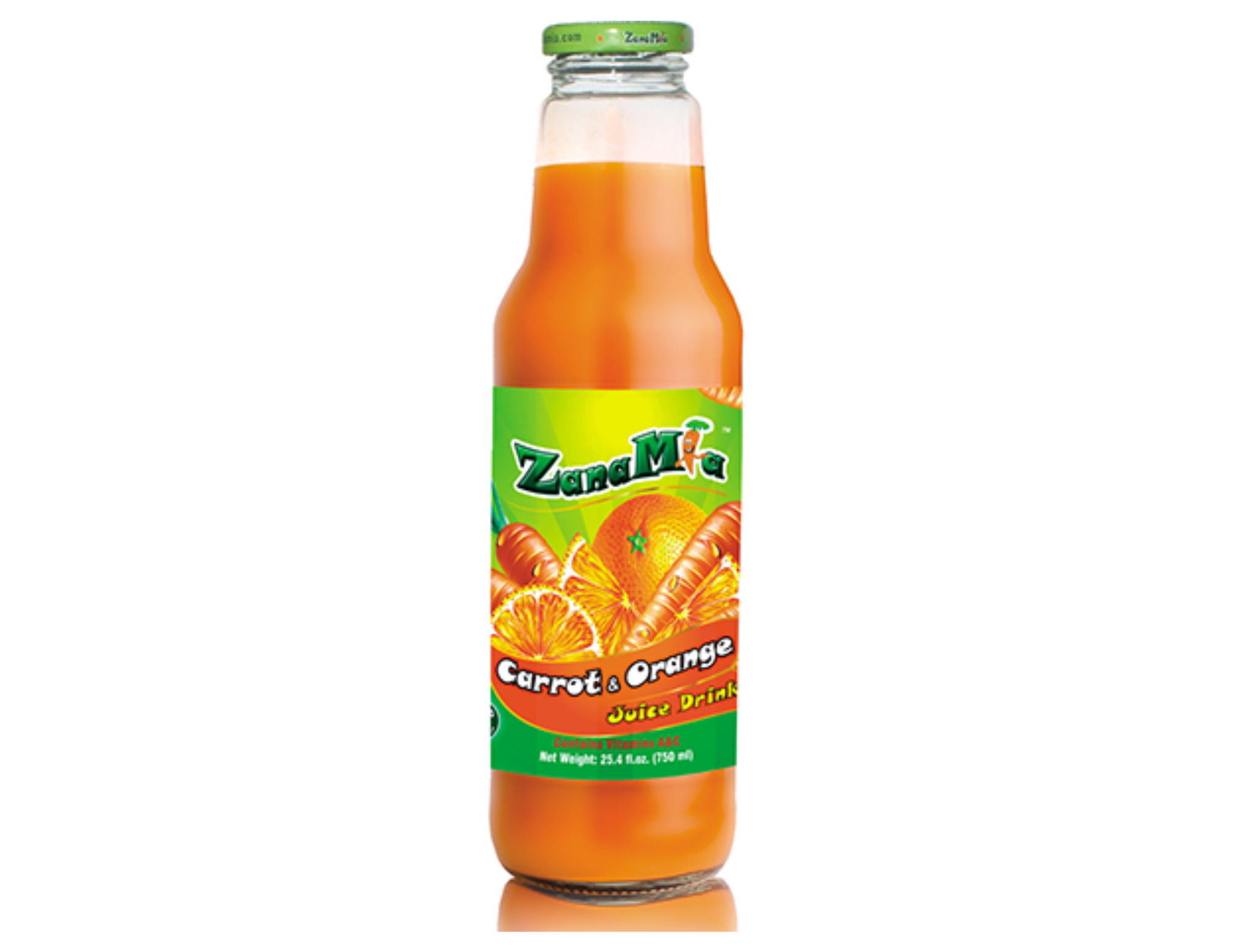 Zanamia Jugo Zanahoria-Naranja 25.4 oz – Canasta Express