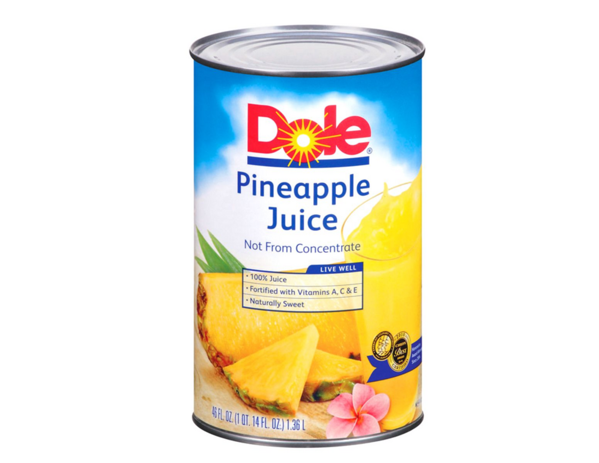 Dole Jugo de Pina (Pineapple Juice) 46 oz – Canasta Express